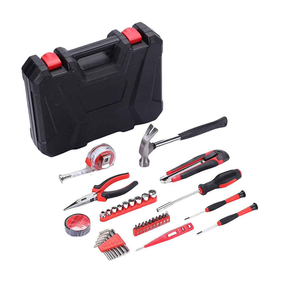 36PCS Hardware Toolbox Gift Multi Function Hand Tool Sets Household ...